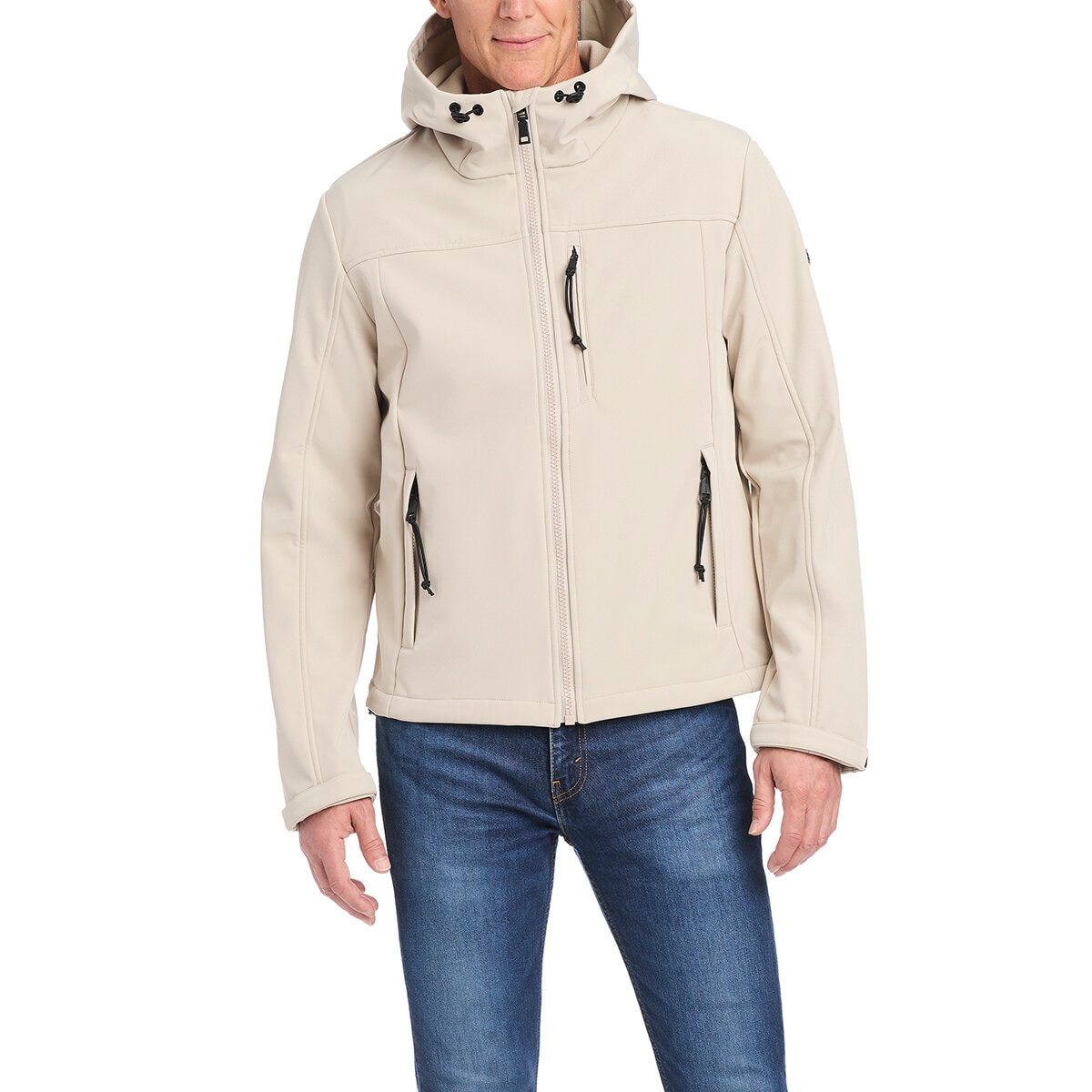 Vince Camuto Chamarra para Caballero Beige Extra Grande