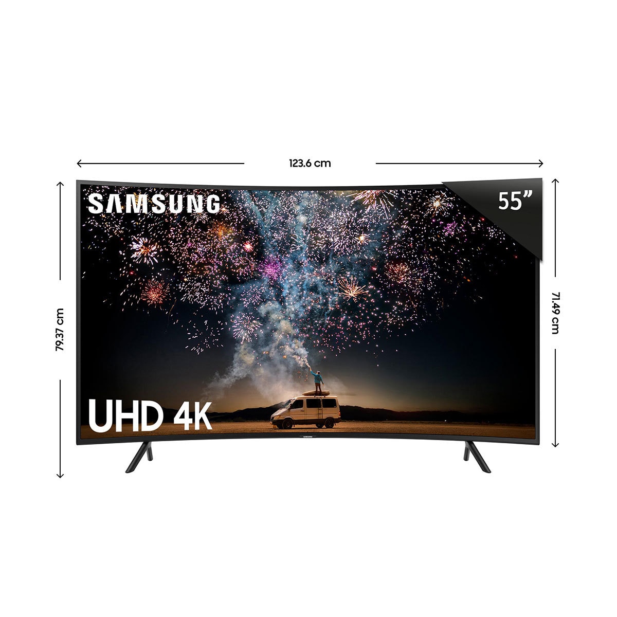 Samsung Pantalla Curva 55" Smart TV 4K UHD 120MR | Costco México