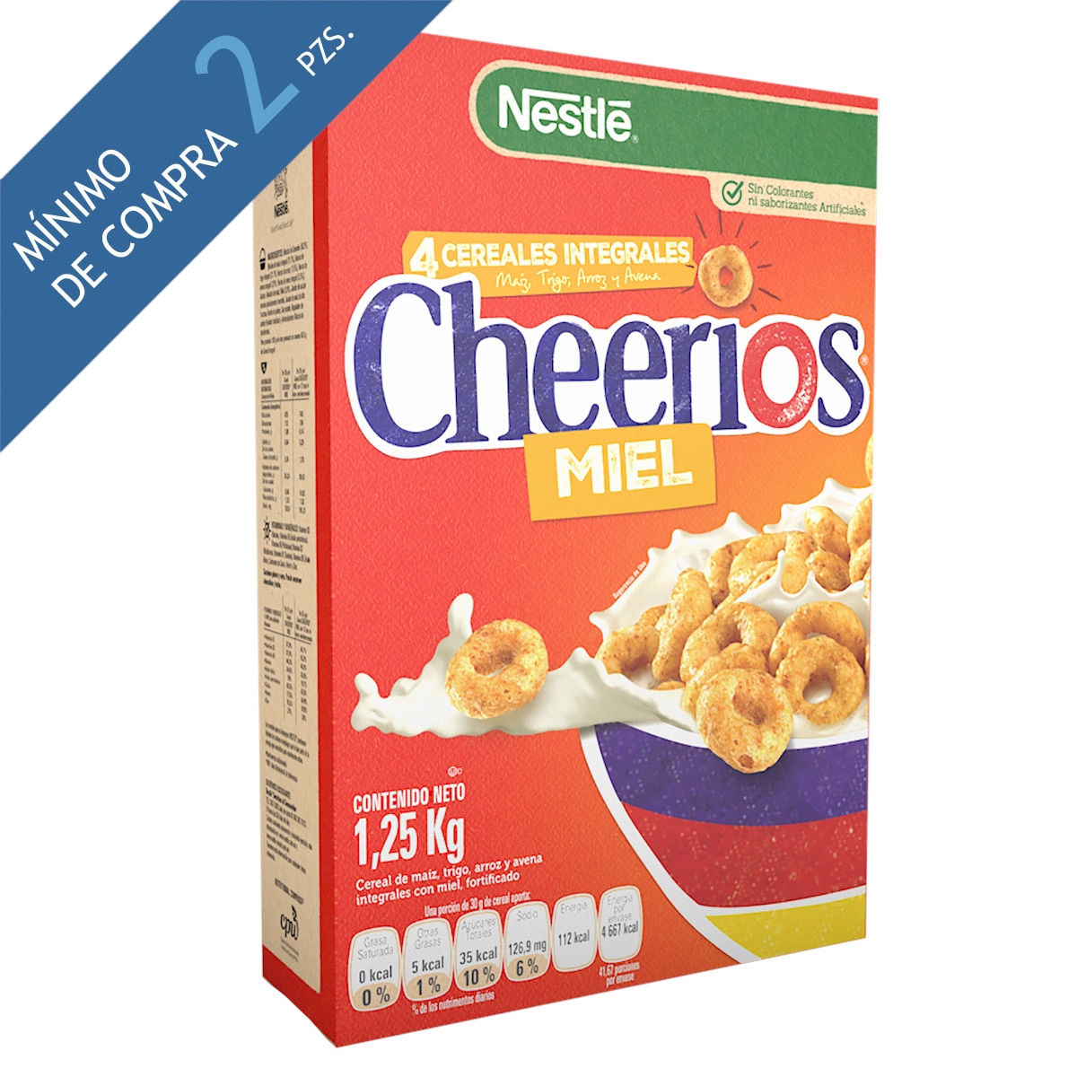 Cereal de Grano Integrales Cheerios 1.36Kg | Costco México
