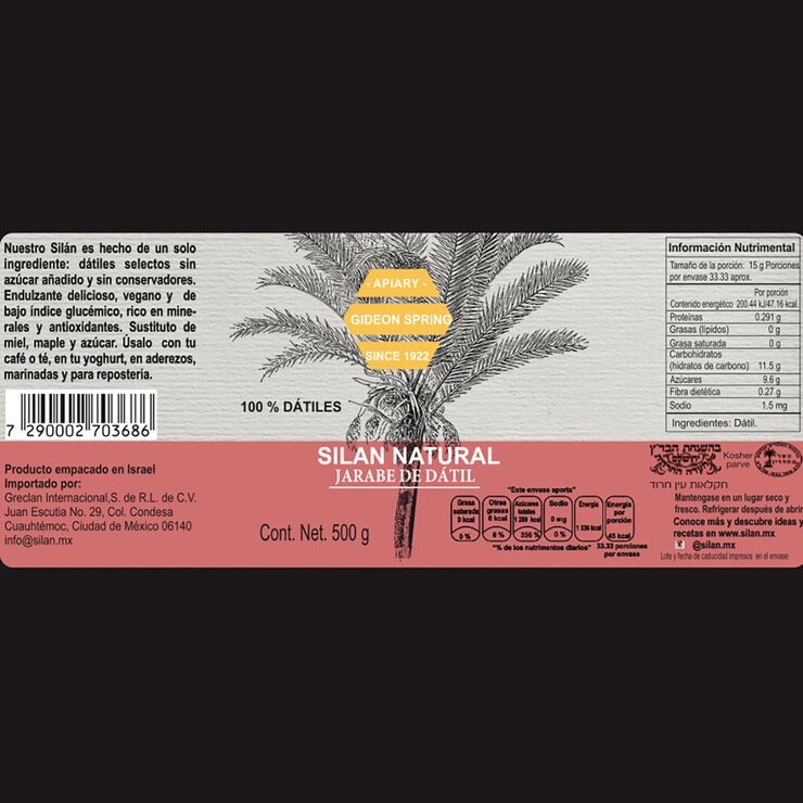 Jarabe de Dátil Silán Natural 500 gr | Costco México