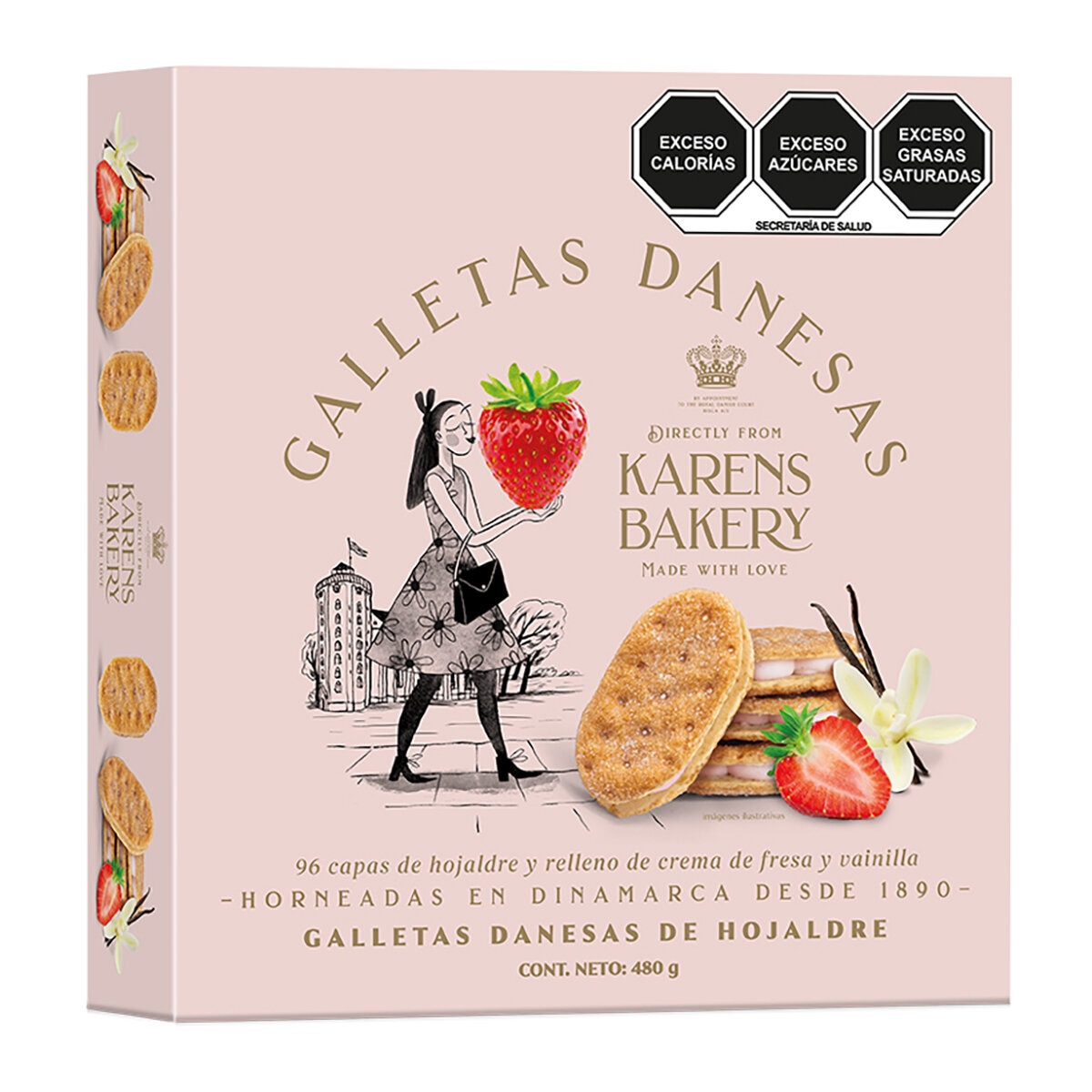 Karen's Bakery Galletas Danesas de Hojaldre 480 g | Costc...