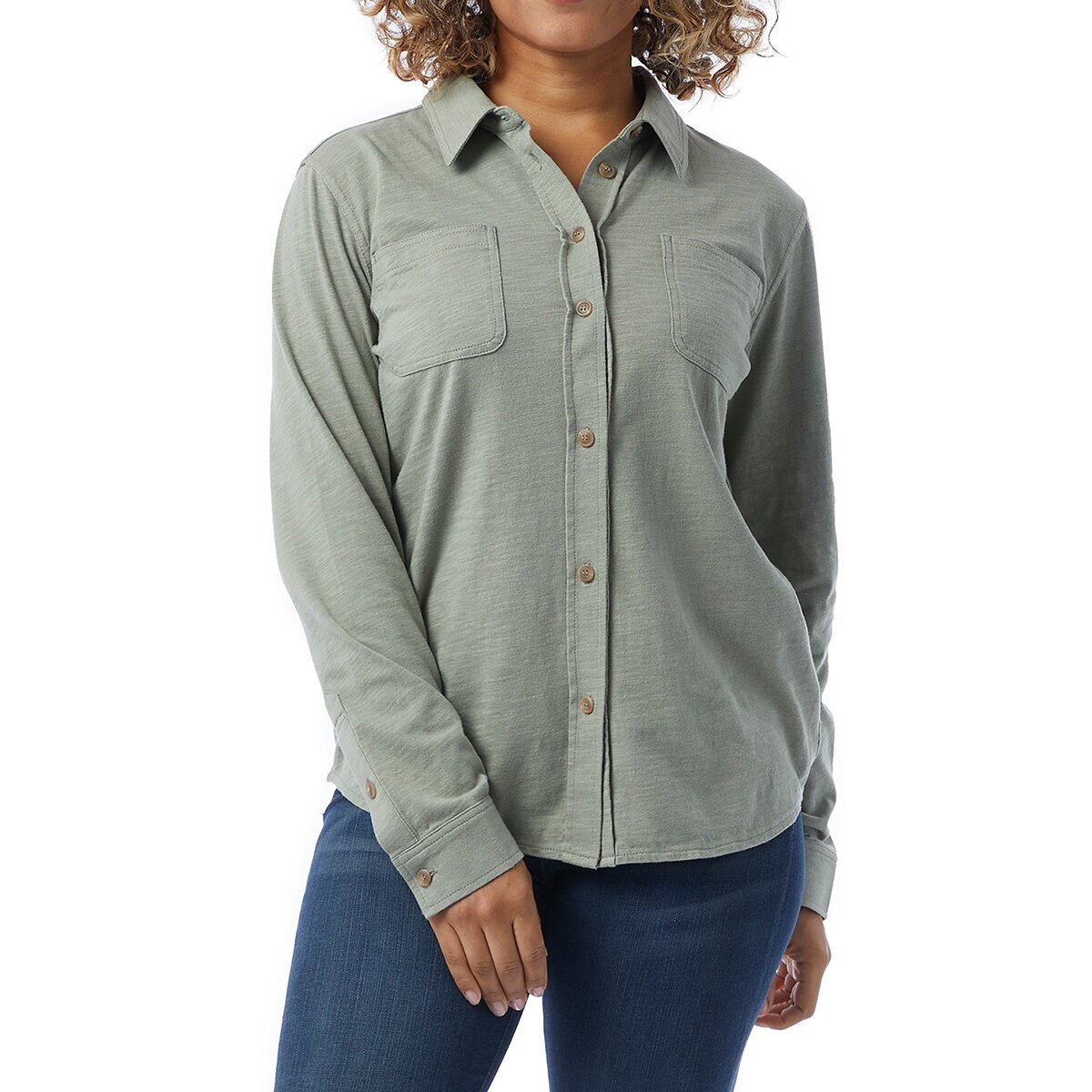32 Degrees Cool Camisa para Dama Verde Chica | Costco México