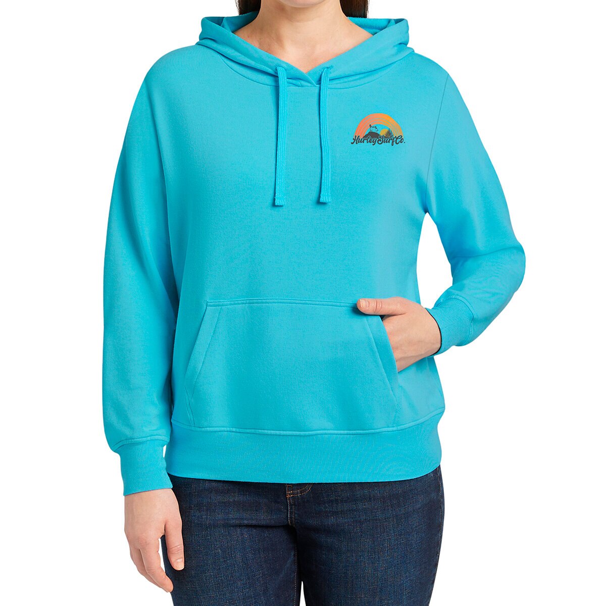 Hurley Sudadera con capucha para Dama Azul Chica | Costco...