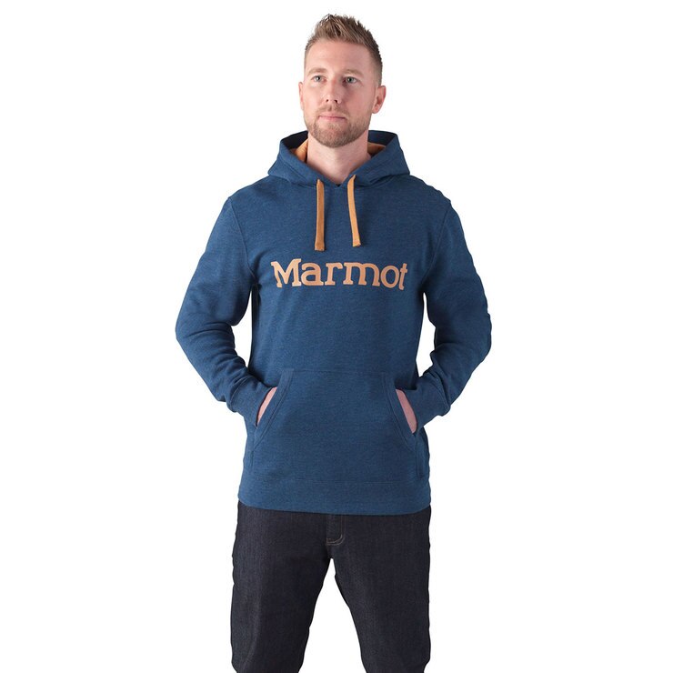 Marmot, Sudadera con Gorro para Caballero, azul, Chica | Costco México