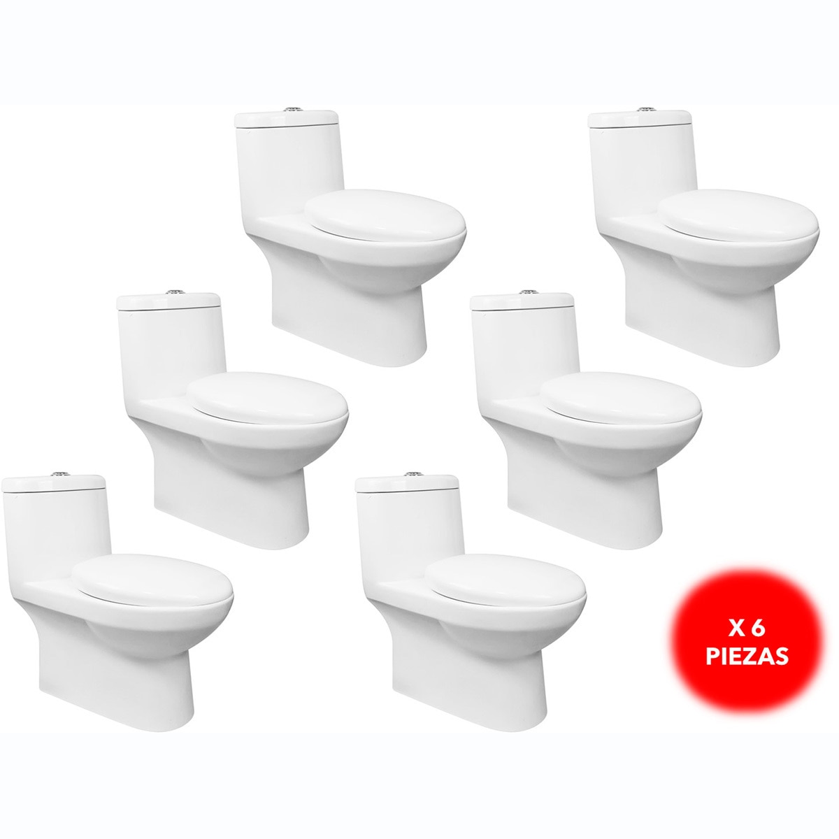 Moorefield, Pallet de 6 Inodoros Modelo Lyra | Costco México