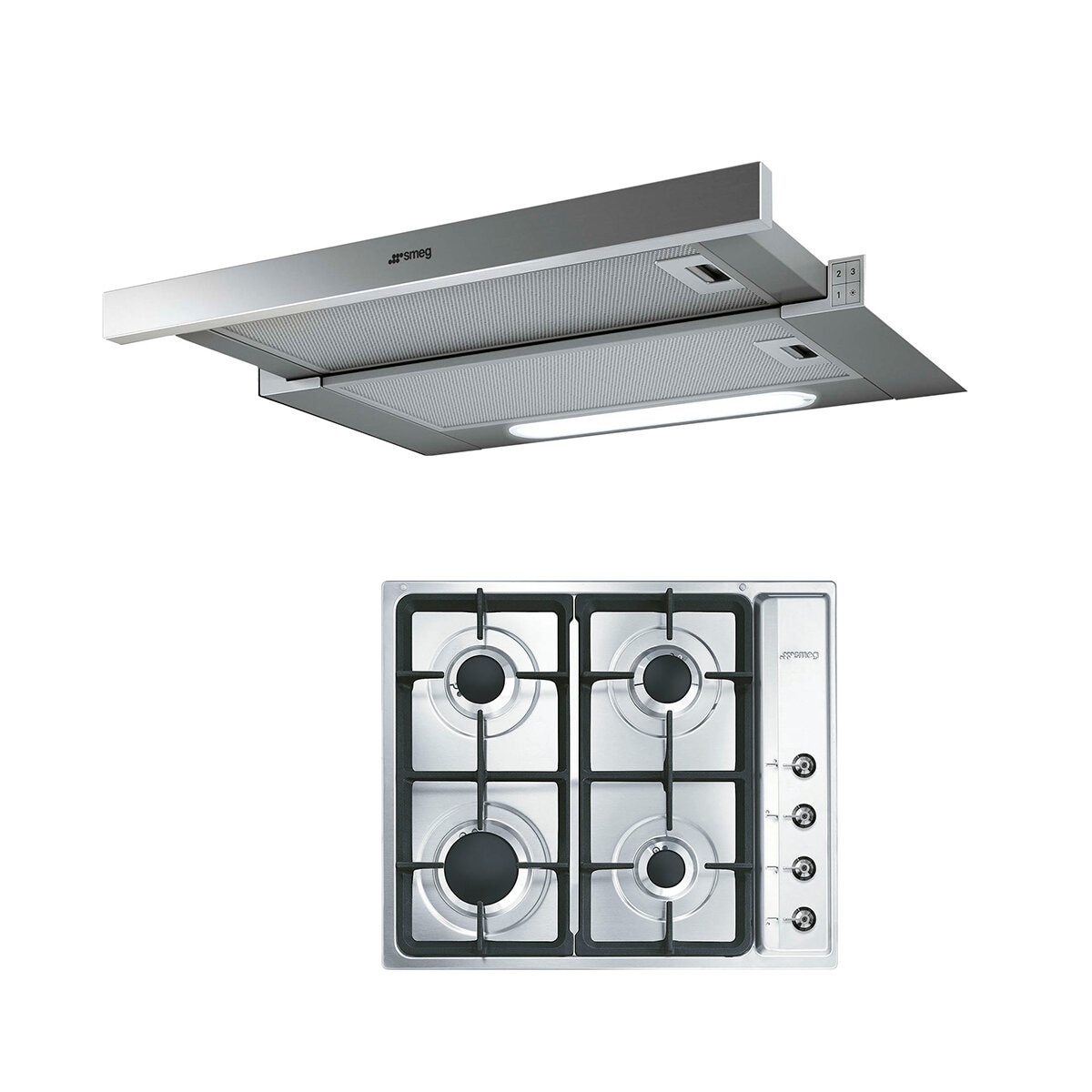 Smeg Combo Parrilla y Campana 60 cm | Costco México