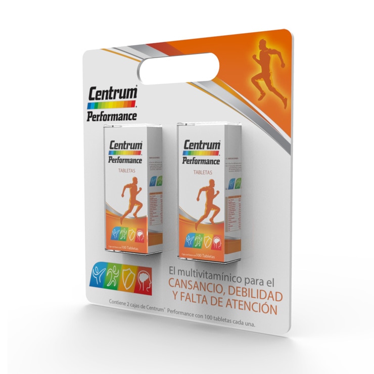 Centrum Performance 2 Frascos con 100 Tabletas cada Uno | Costco México
