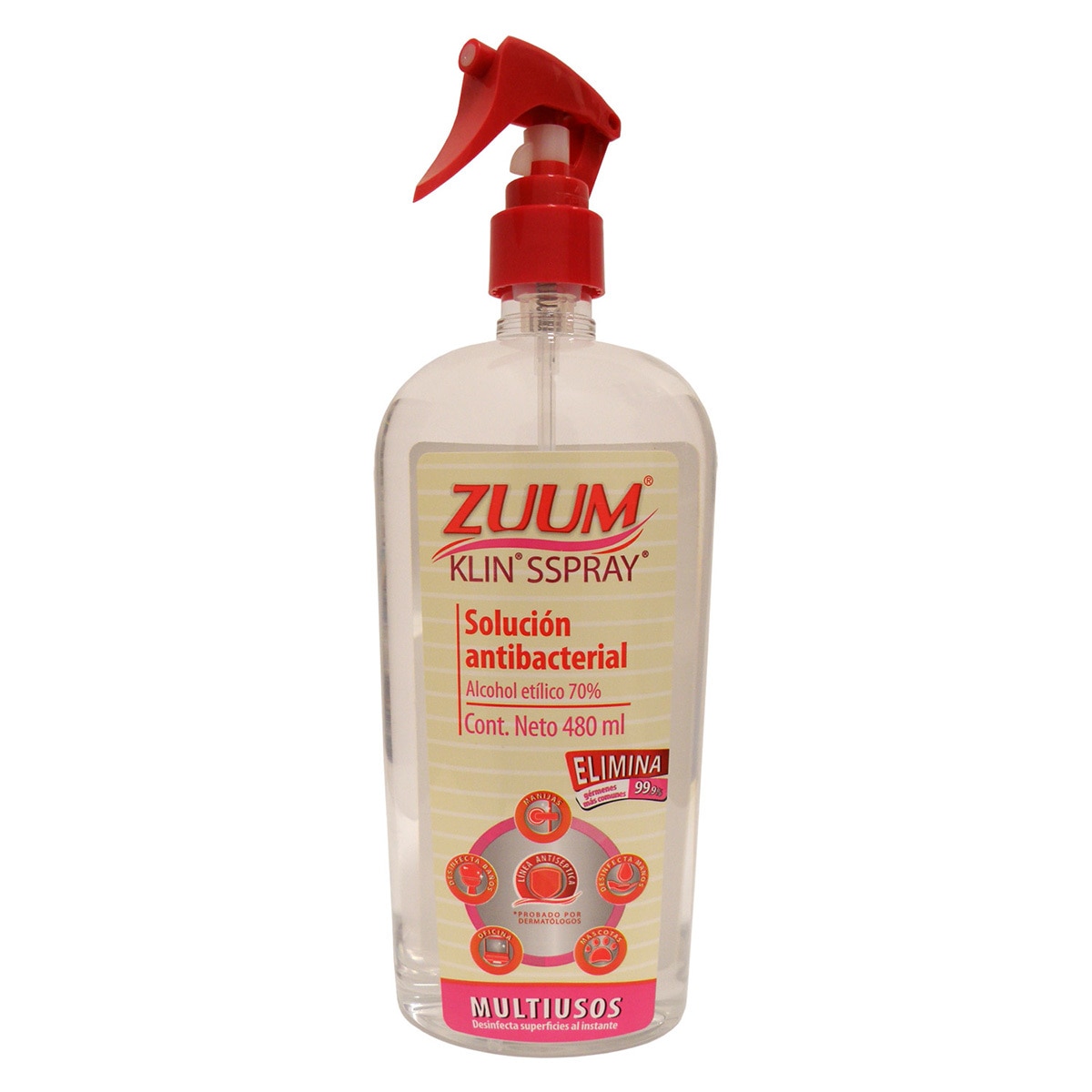 Solución Antibacterial en Spray, Zuum, 18 piezas | Costco México