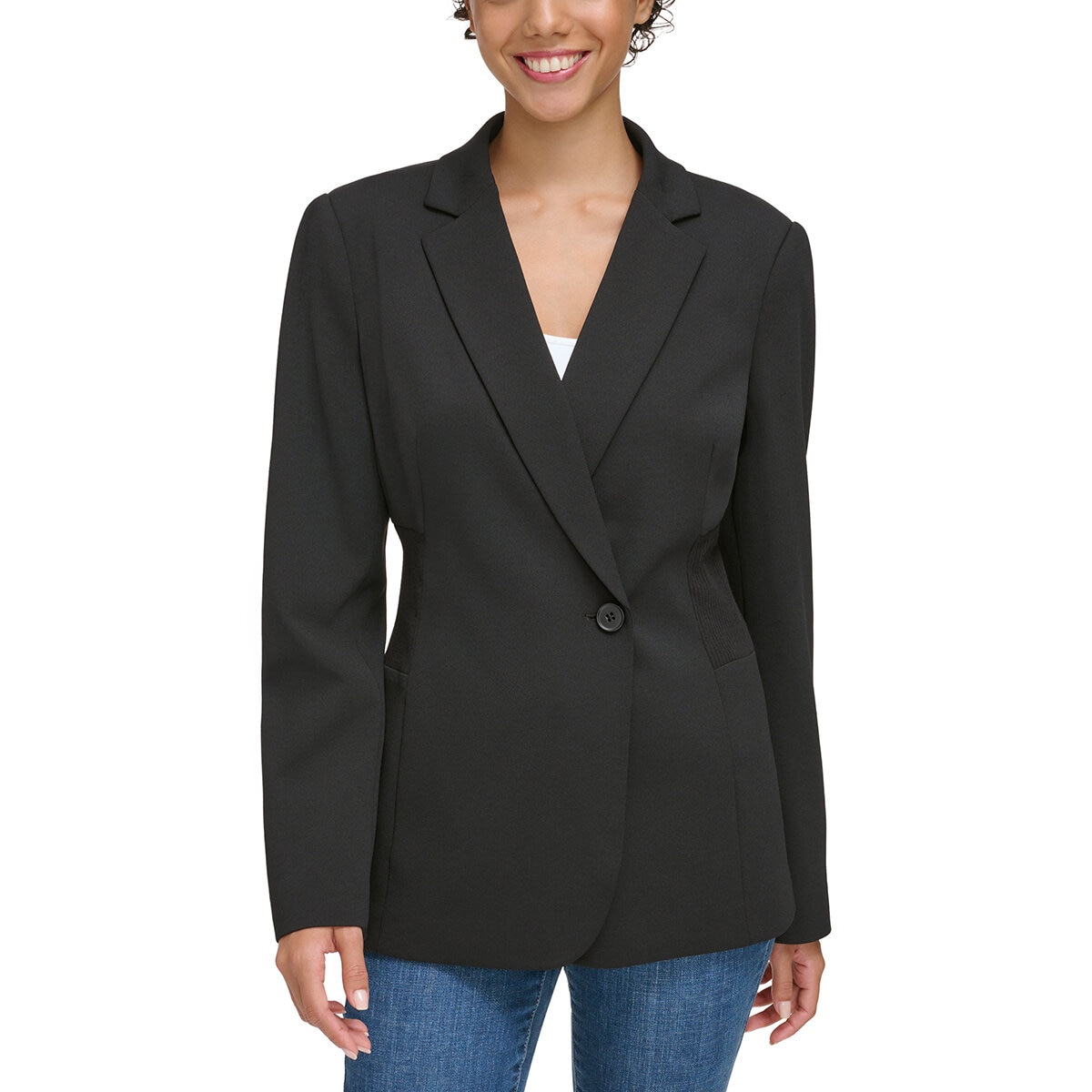DKNY Saco para Dama Negro Grande | Costco México