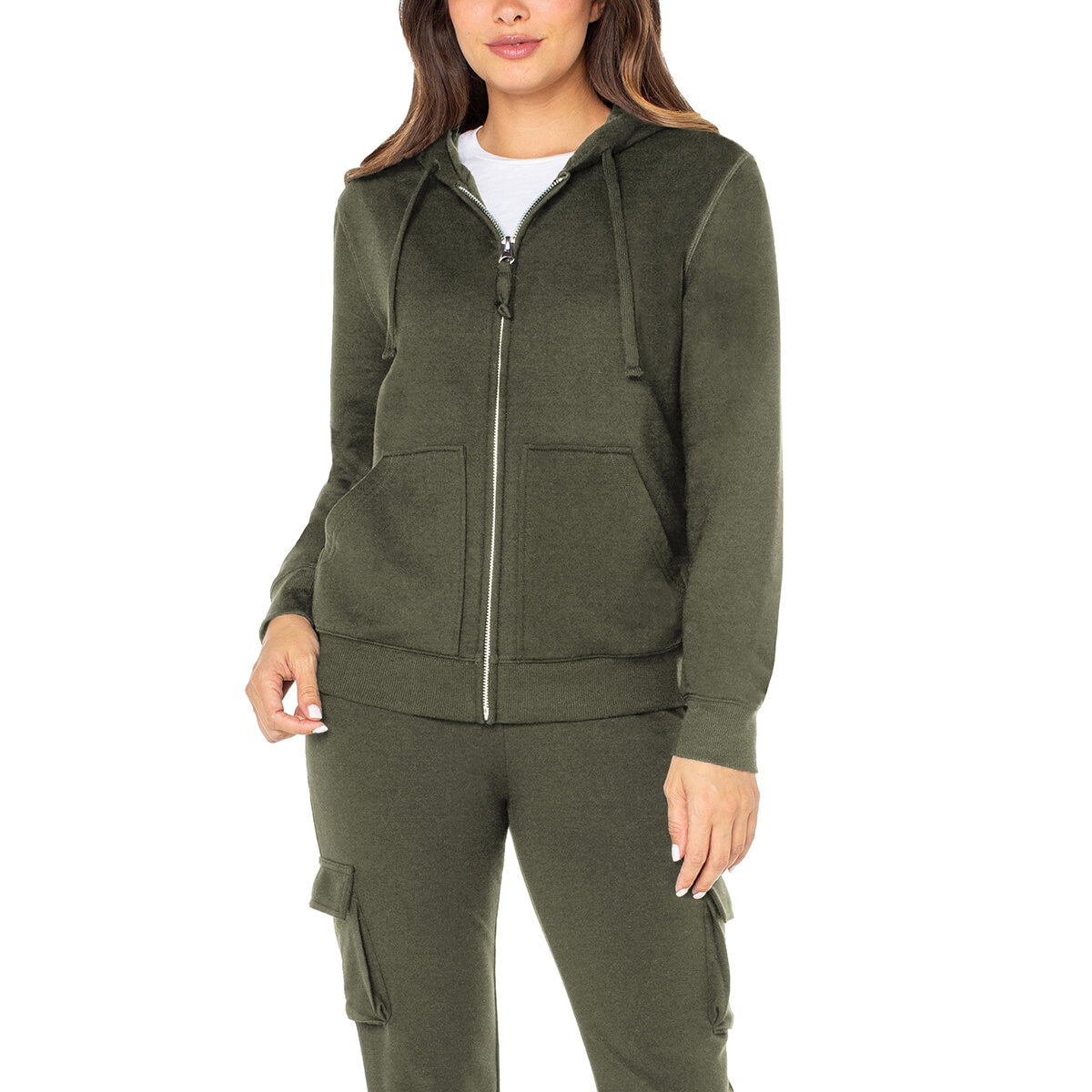 Well Worn Sudadera para Dama Verde Chica | Costco México