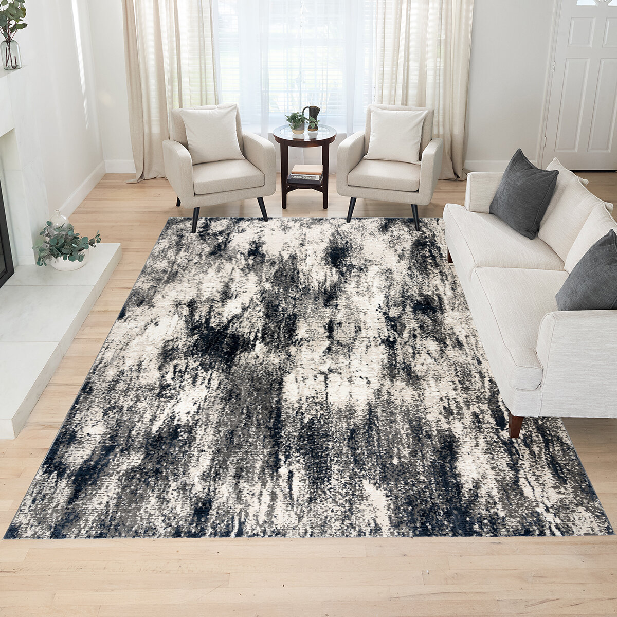 Karma, Tapete 200 cm x 274 cm MYLIA BLUE FY | Costco México