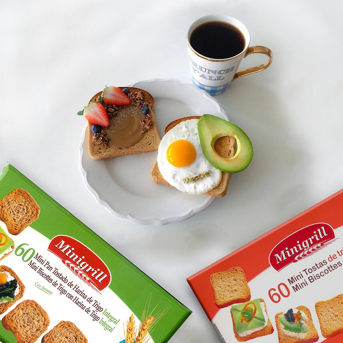 Minigrill mini tostas, 6 de 120 g | Costco México
