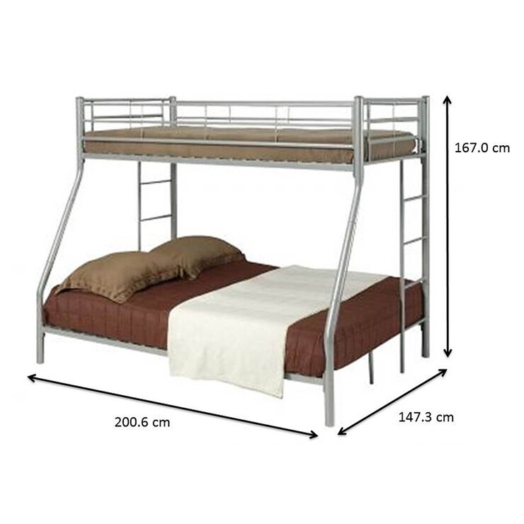 Coaster, Hayward, litera individual/ matrimonial, metálica | Costco México