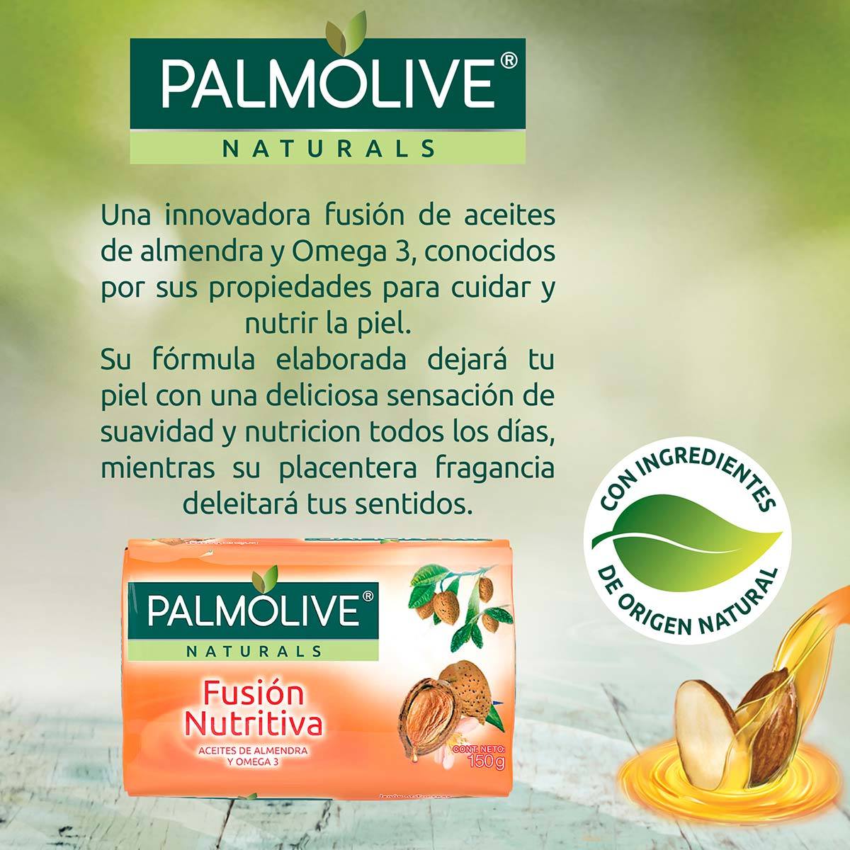 Palmolive Naturals, jabón en barra (12 piezas de 150g c/u) | Costco México