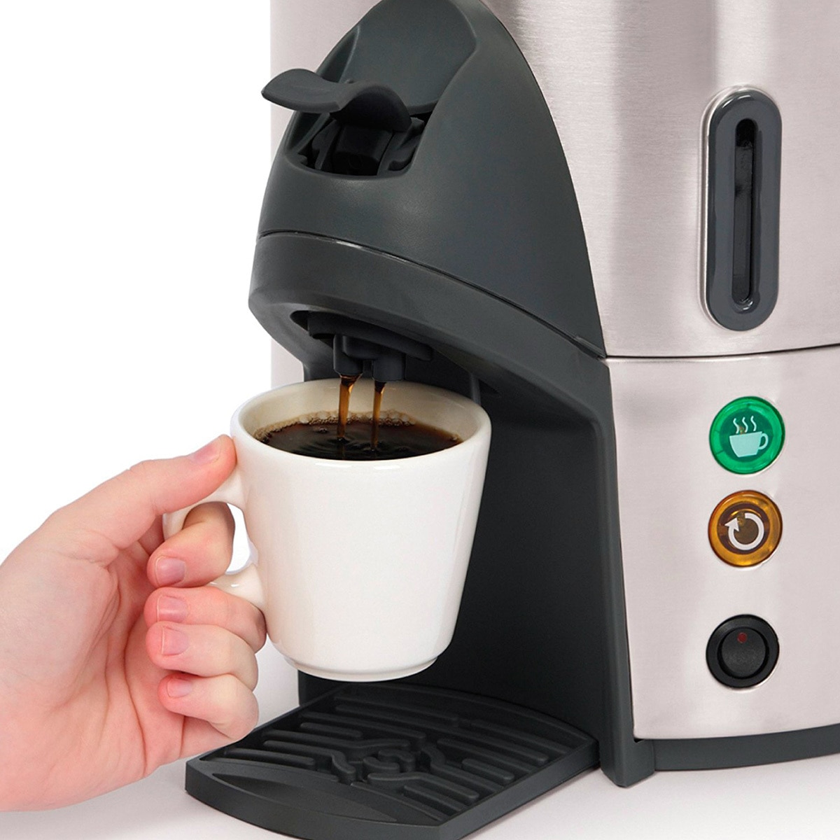 WestBend, cafetera de acero inoxidable cepillado, 60 tazas | Costco México