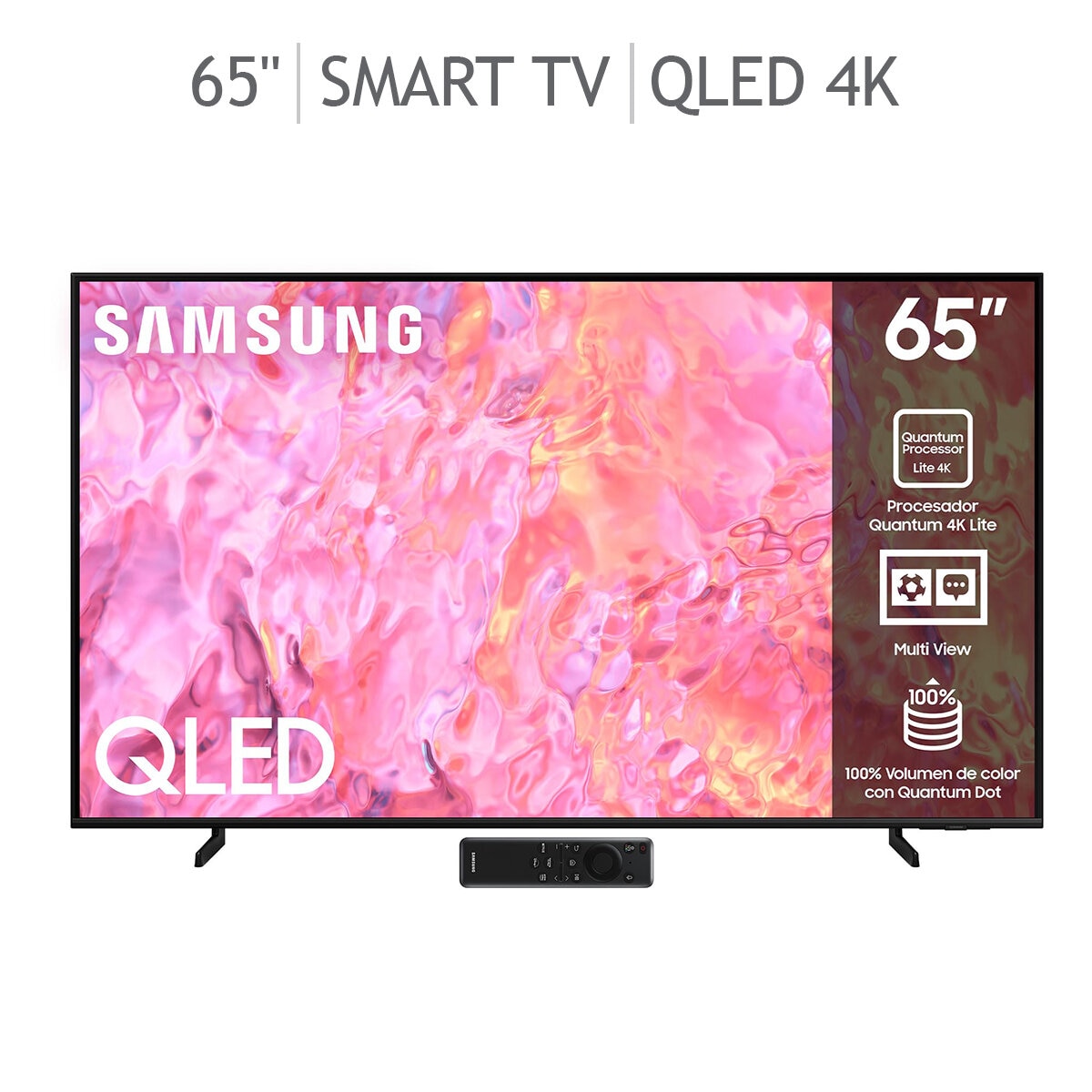Samsung 75 Class Q60C QLED 4K UHD Smart Tizen TV, 45% OFF