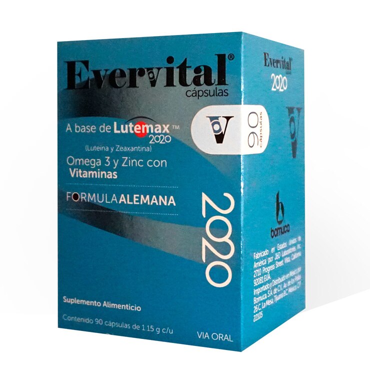 Evervital 20/20 90 Cápsulas | Costco México