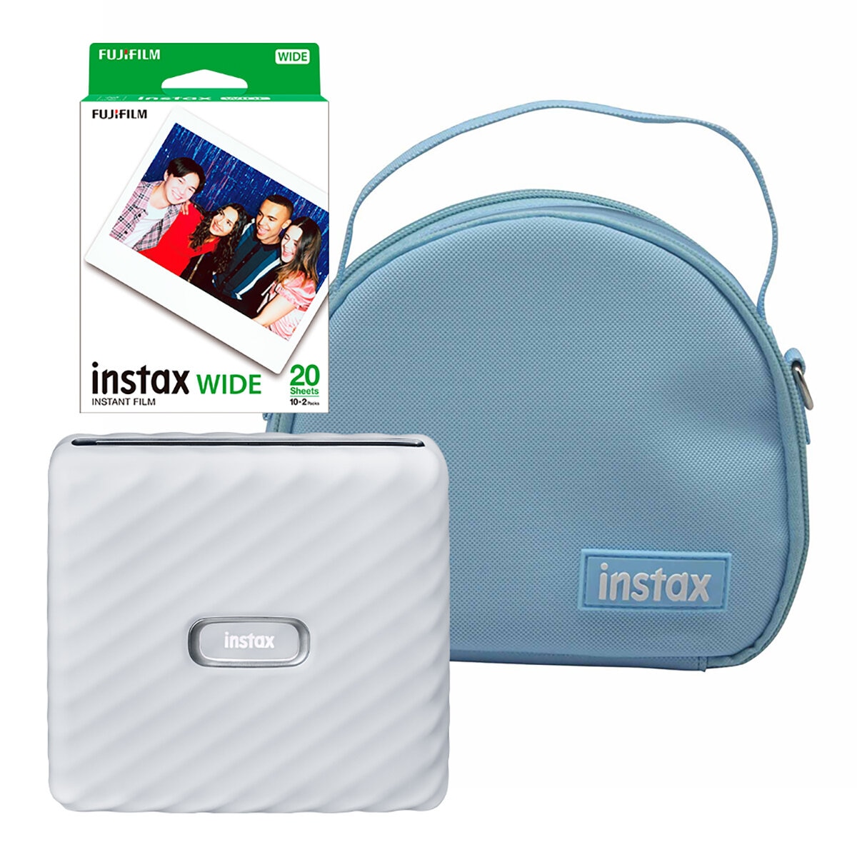 Fujifilm Bundle Impresora Instax Link Wide Blanco | Costc...