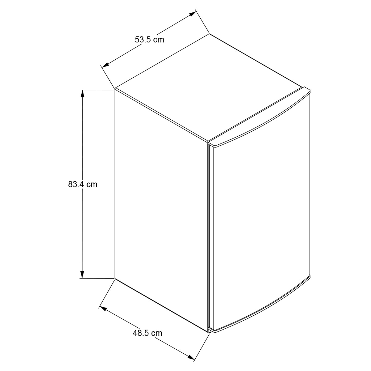 Frigobar Whirlpool 4' compacto, color acero inoxidable | Costco México