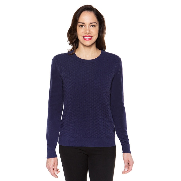 Mario Serrani Italy, suéter, azul marino, chica | Costco México