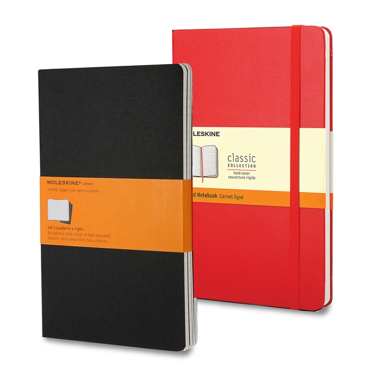 Moleskine Set Libretas 1 Pasta Dura Y 3 Libretas Pasta Suave Costco