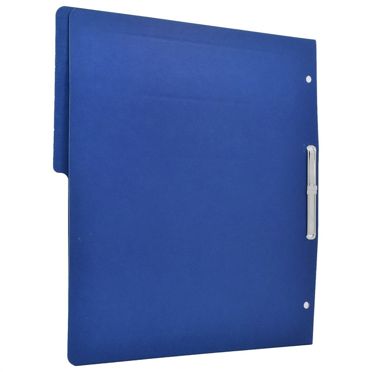 Wilson Jones Folder de Papel con Broche Metálico Color Azul | Costco México