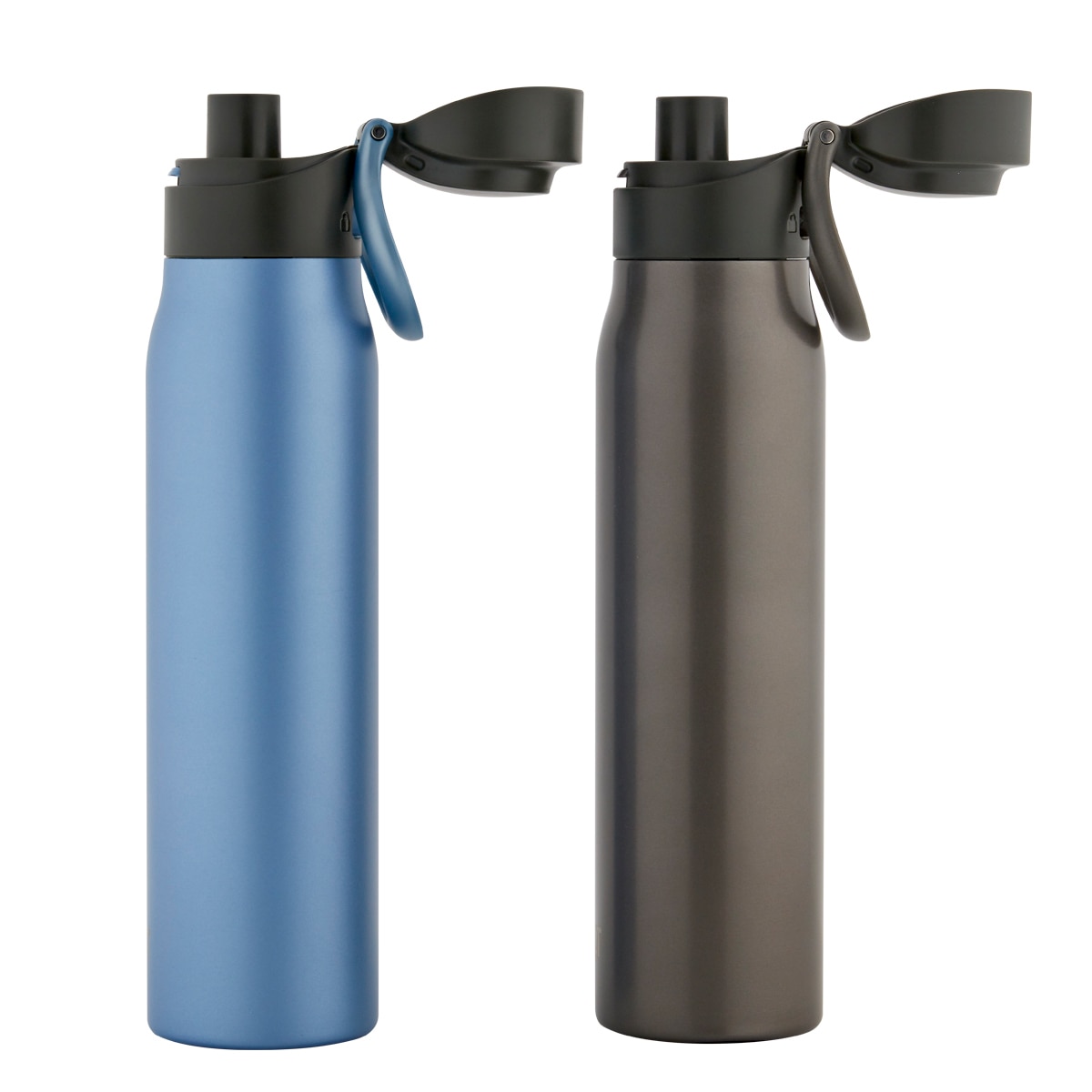 Built, Set de Botellas de 709ml con Bloqueo Deslizante, 2 piezas, Azul ...