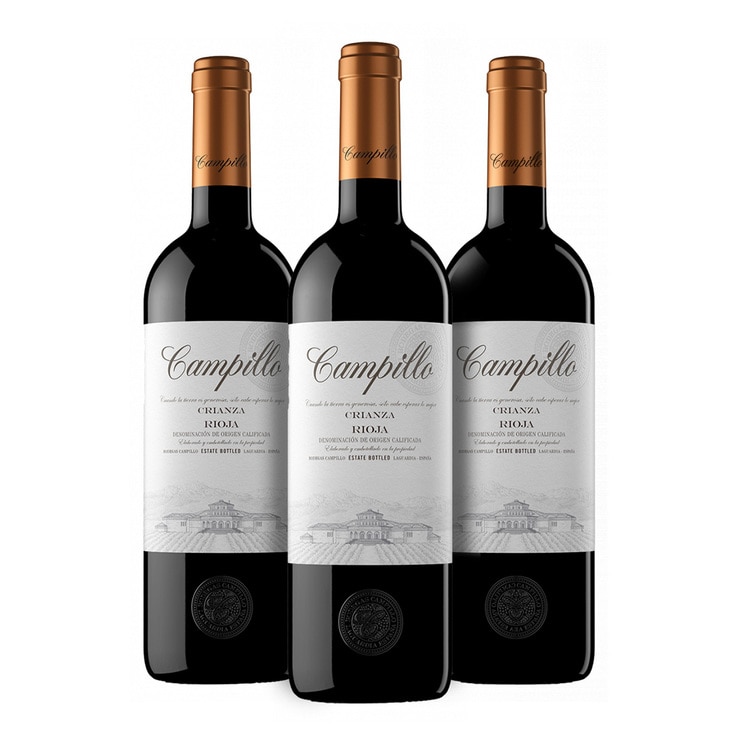 Vino Tinto Campillo Crianza 3/750ml | Costco México