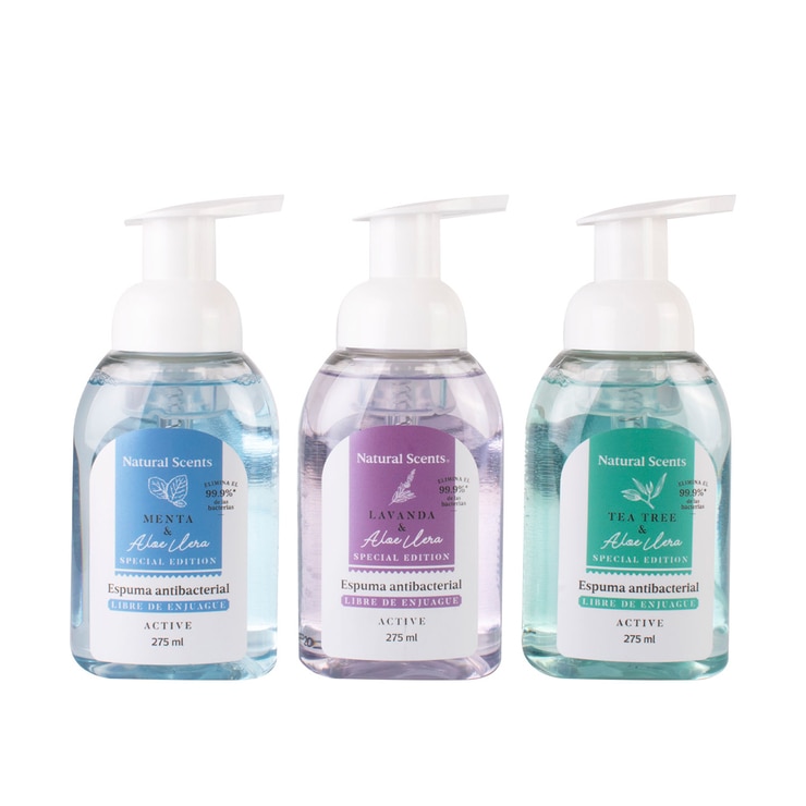 Espuma Antibacterial, Natural Scents, 3 piezas | Costco México