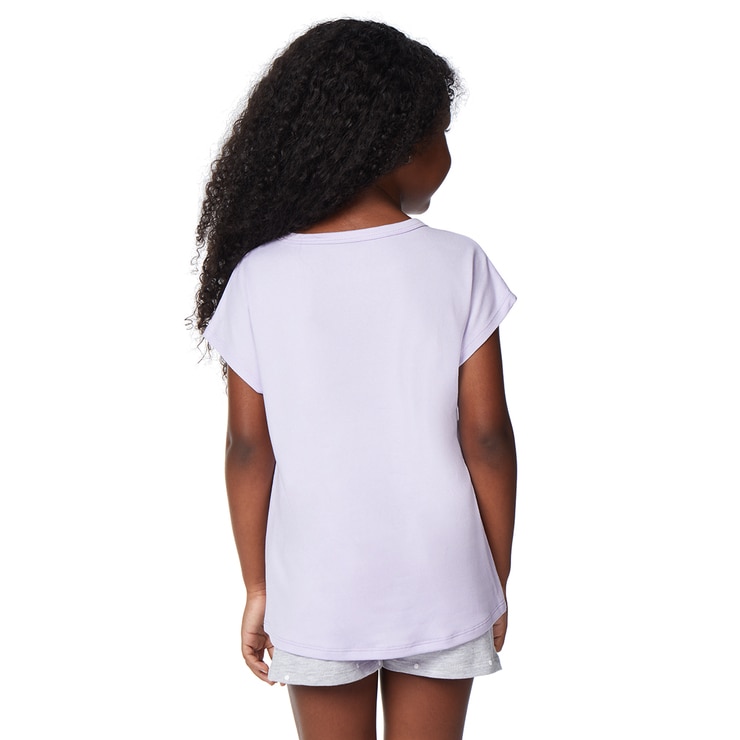32 Degrees Cool, Playera 3 Piezas para Niña, Morado, Grande (14/16 ...