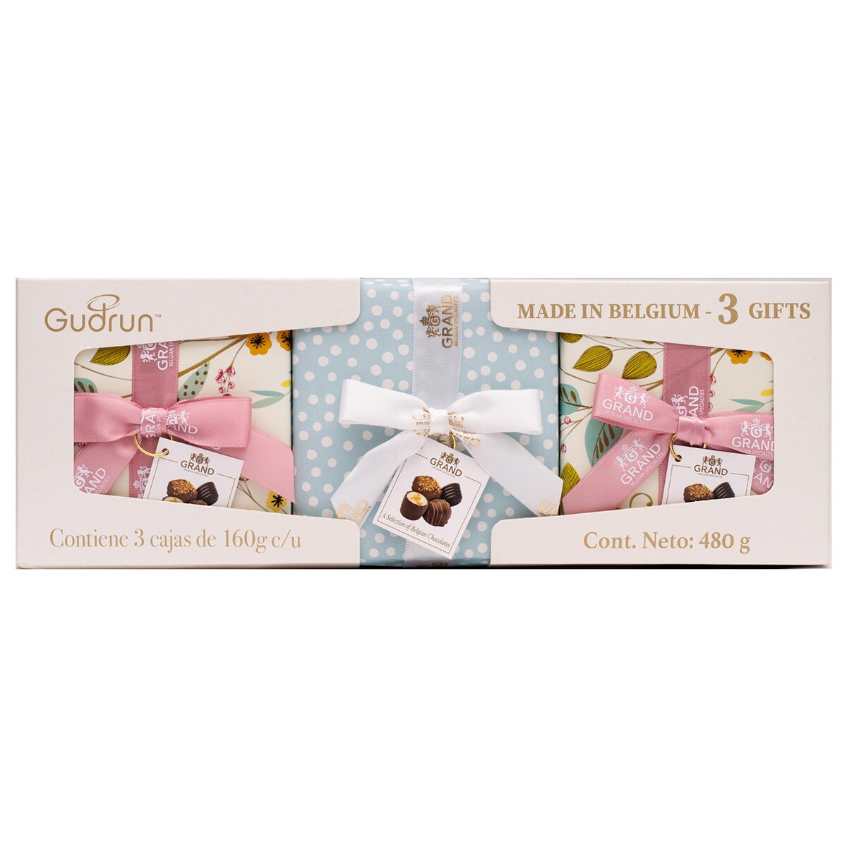 Gudrun Selección de Chocolates Belgas 480 g | Costco México