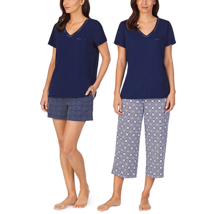 Nautica, Pijama 3 Piezas para Dama, Azul | Costco México