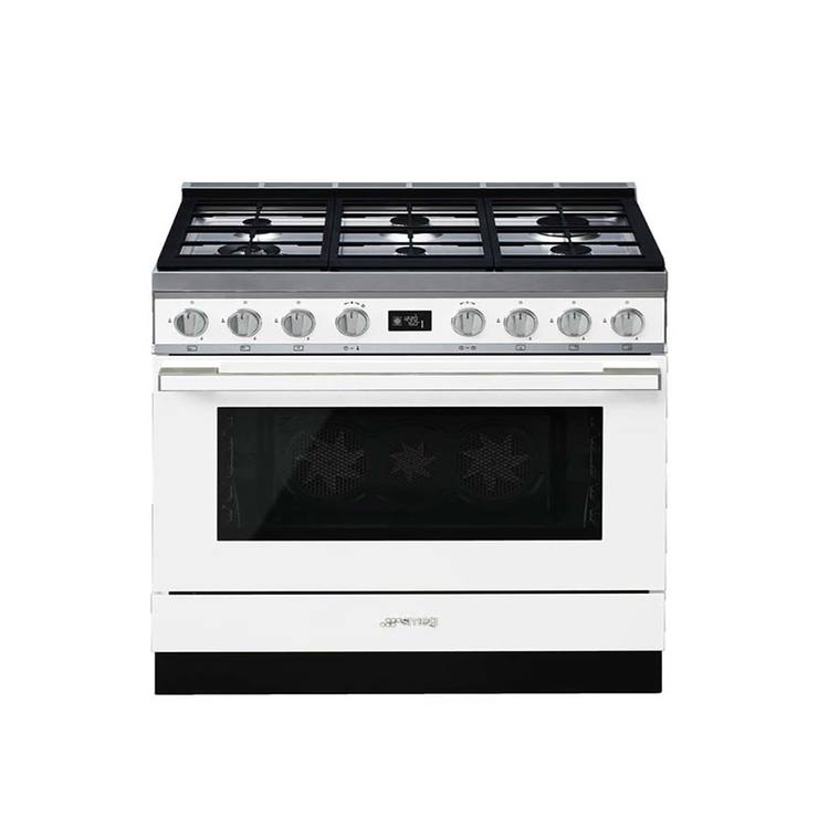 Smeg, Bundle Campana 90cm + estufa 90cm blanco | Costco México