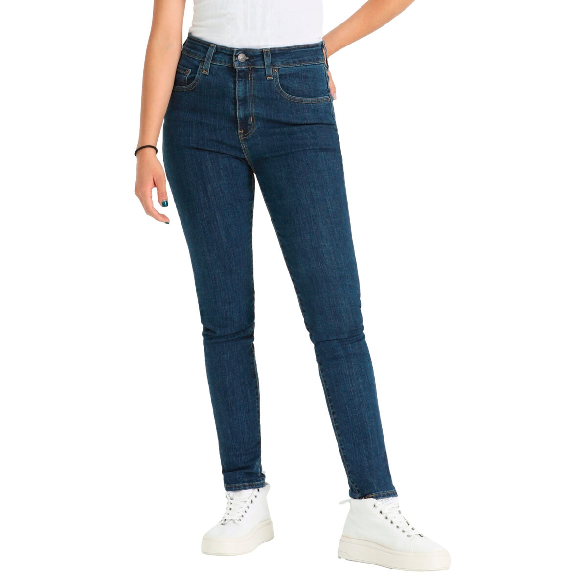 Levi's 721 Pantalón de Mezclilla para Dama Azul Medio Osc...