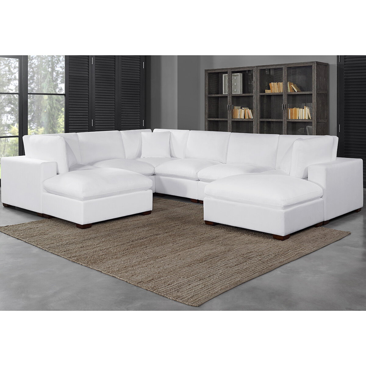 Thomasville, Sofá Modular De Tela De 8 Piezas | Costco Mé...