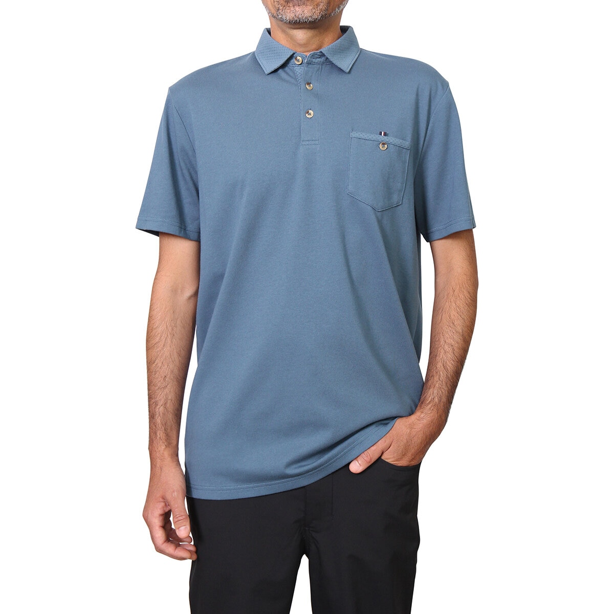 Artisans of Thread Polo para Caballero Azul Chica | Costc...
