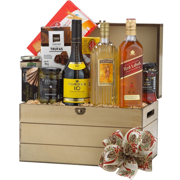 Baúl Navideño Selecto, Licores y Alimento | Costco México