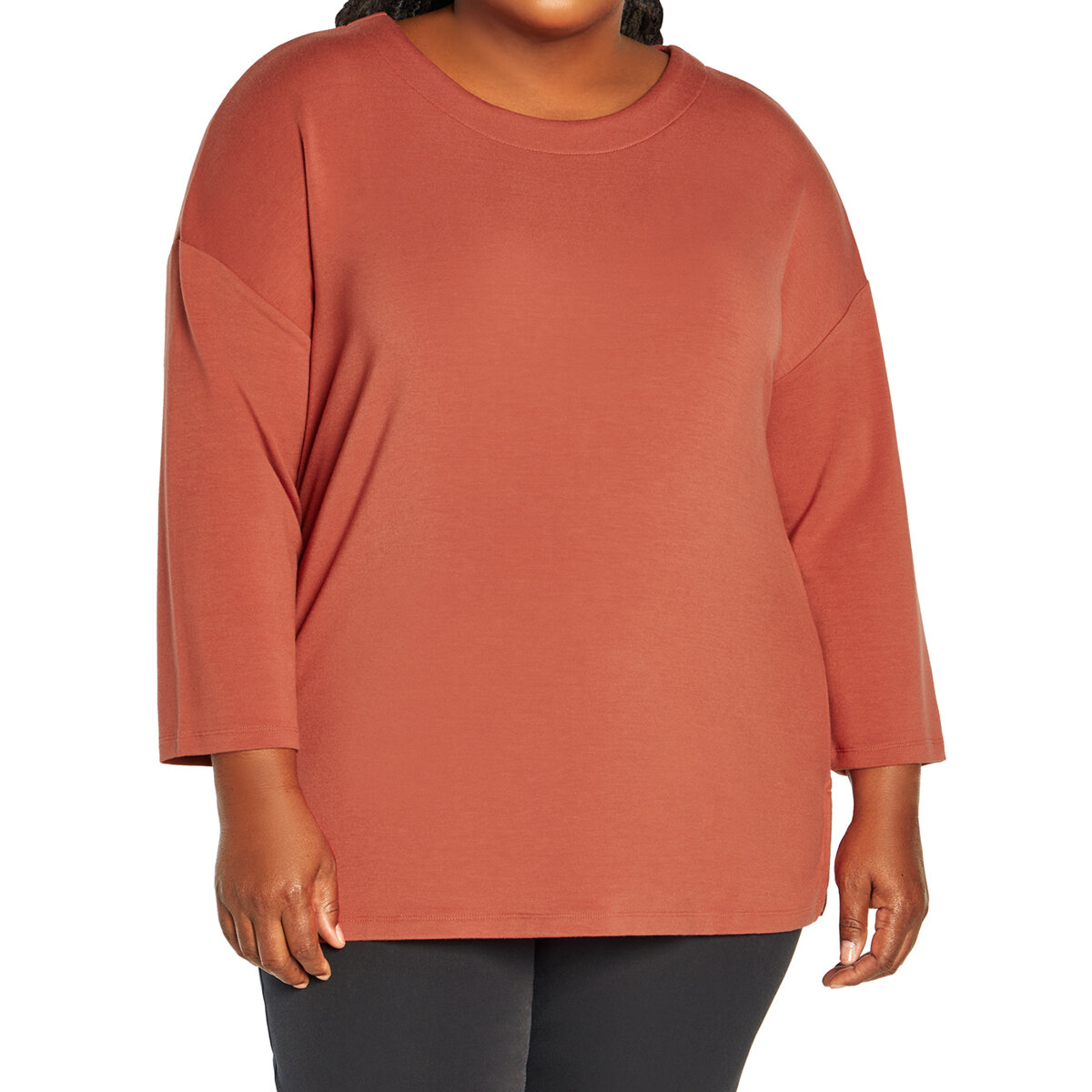 Three Dots Blusa para Dama Naranja Chica | Costco México