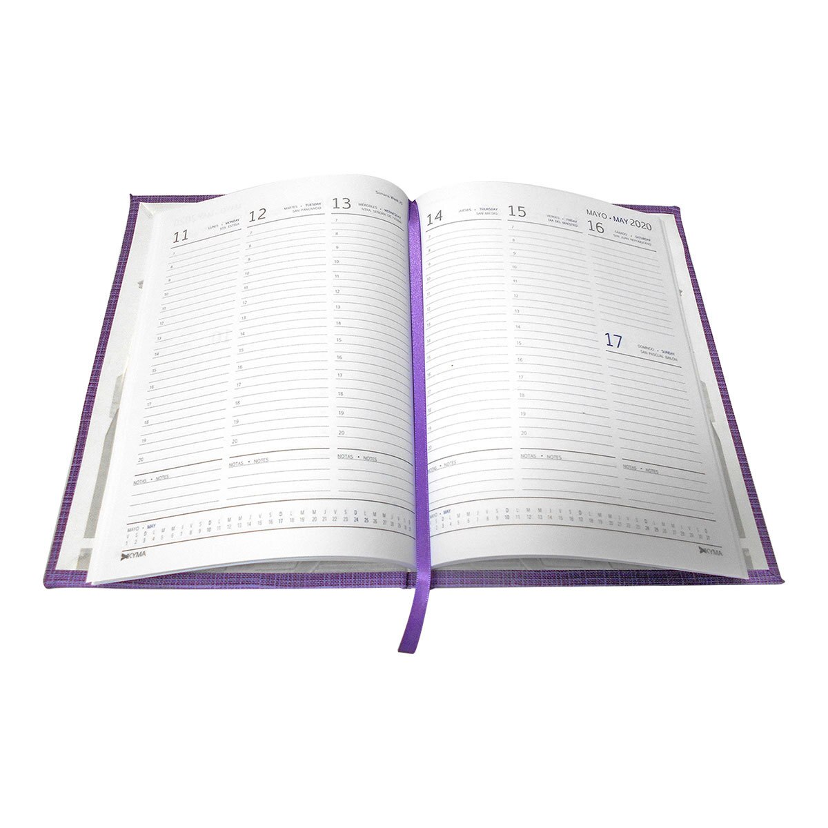 Kyma Agenda Semanal 2020 color morado | Costco México
