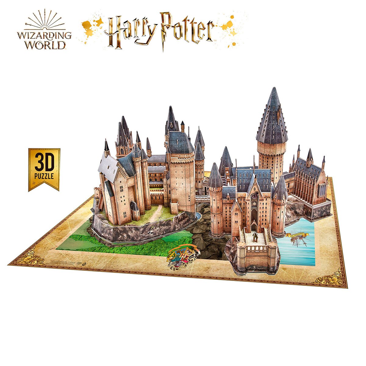 4D Cityscape, Rompecabezas en 3D del Castillo de Hogwarts™ de Harry ...