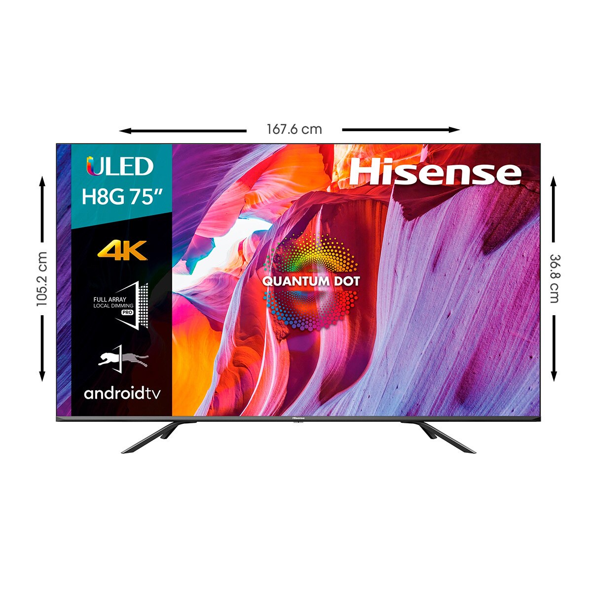 Hisense Pantalla 75" ULED 4K ANDROID TV | Costco México