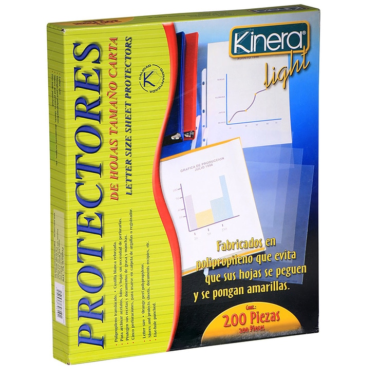 Kinera protector de hojas tamaño carta | Costco México