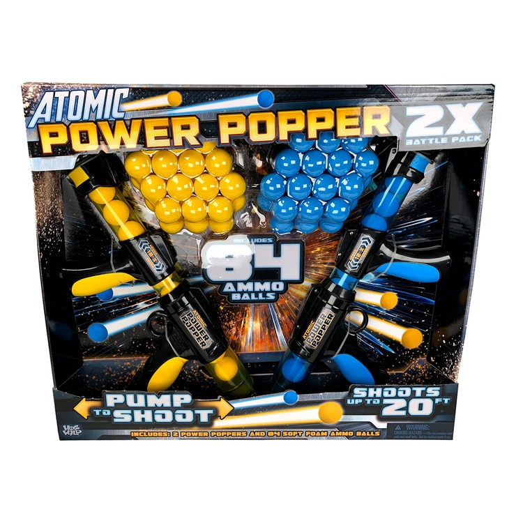 Paquete de Pistolas de Proyectiles, Atomic Power Popper | Costco México