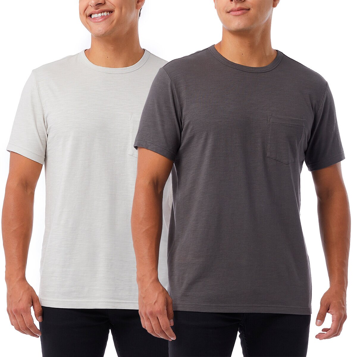 32 Degrees Cool Playera para Caballero 2 piezas Gris Grande