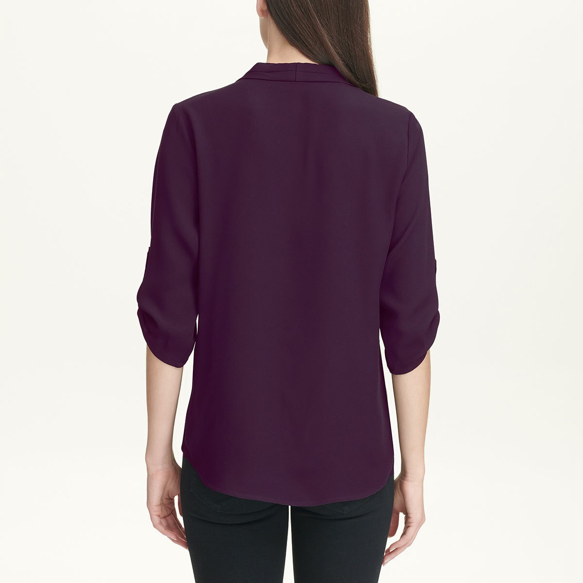 Andrew Marc, blusa, morado, mediana | Costco México