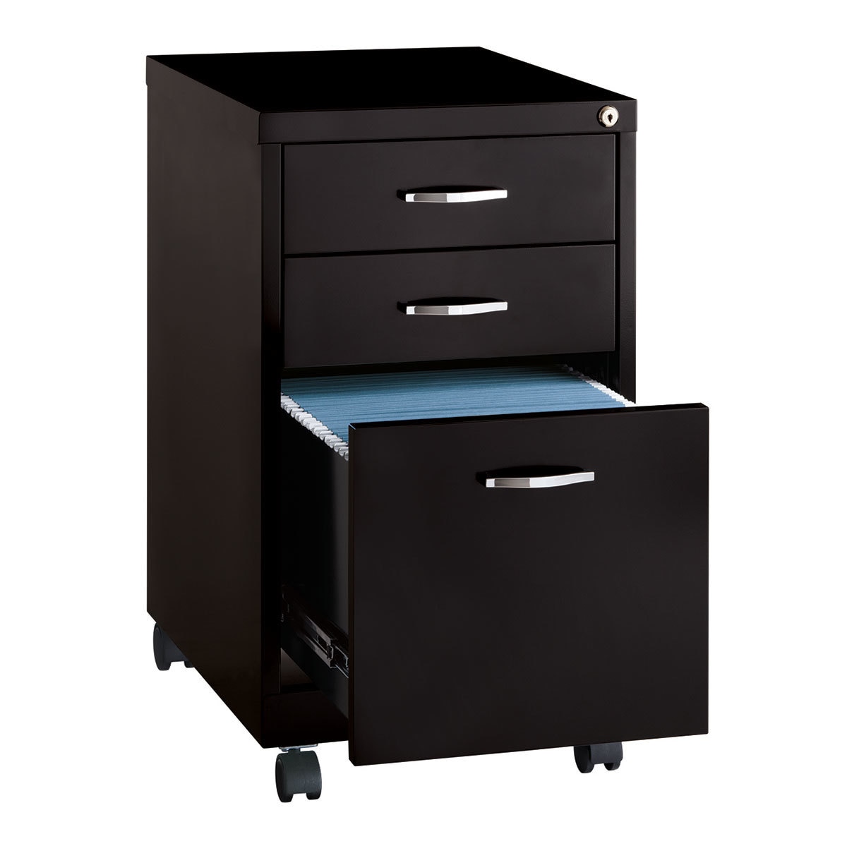 Hirsh Archivero Metálico Dos Cajones Lapiceros y Cajón Archivero Carta ...