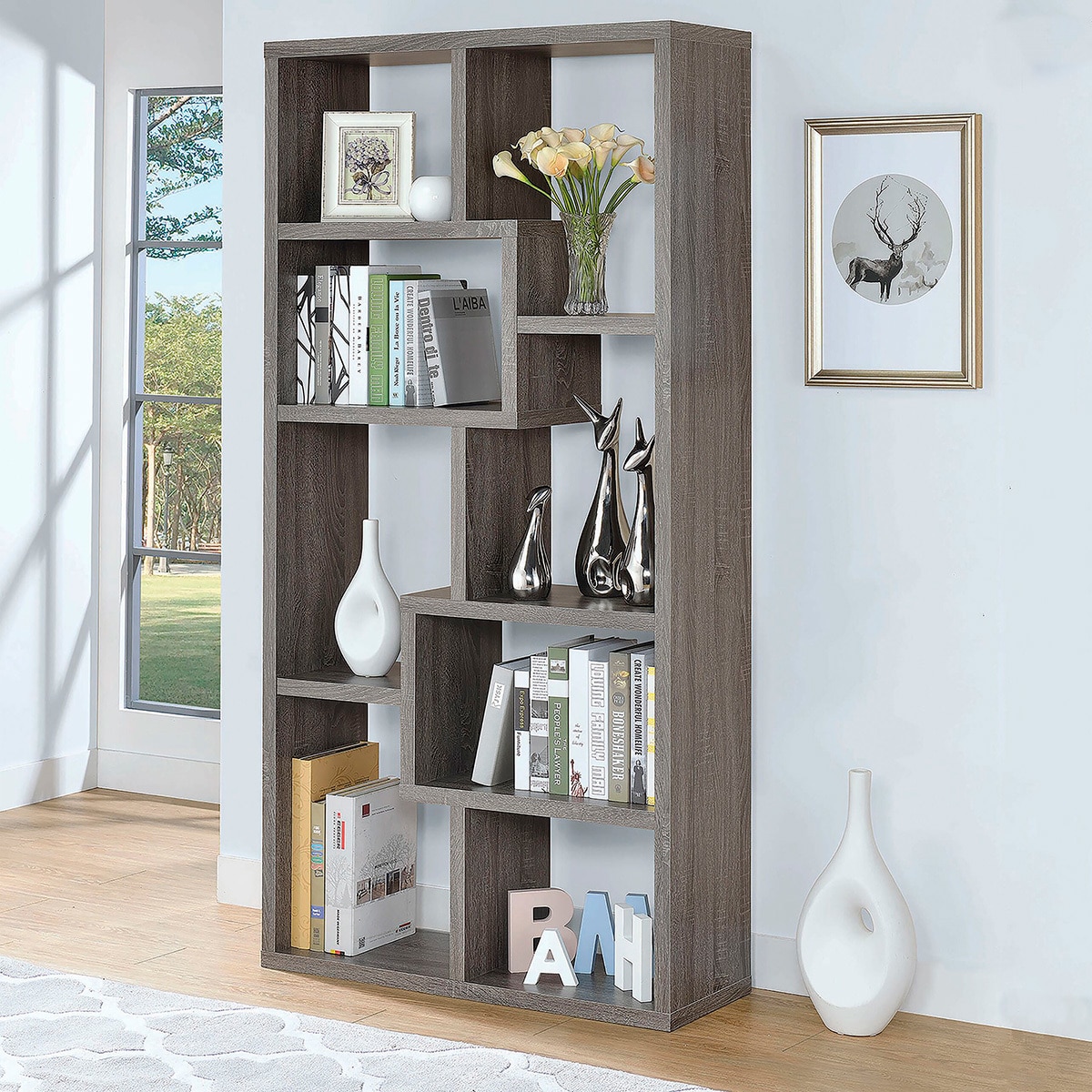 Coaster, Librero con 8 Estantes, Albany | Costco México