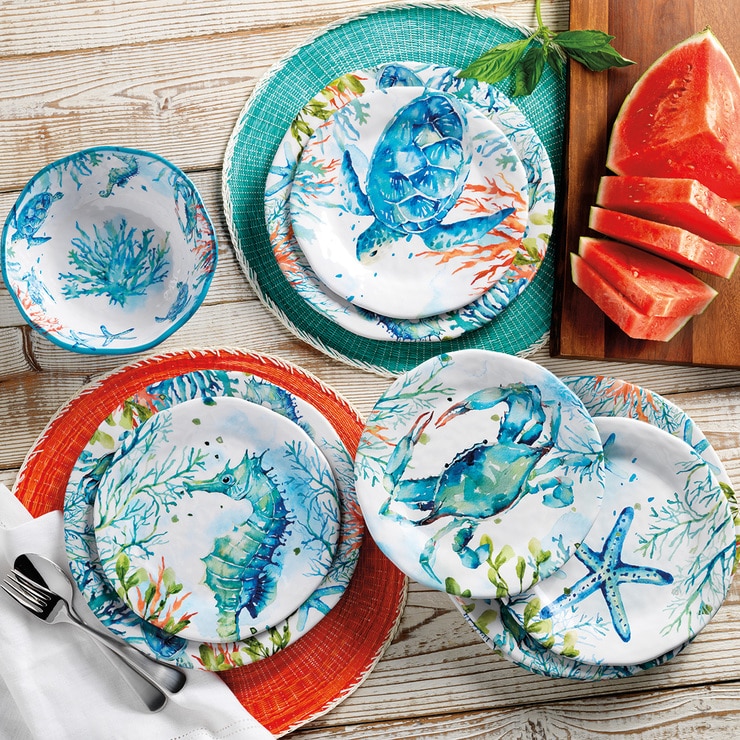 Vajilla de Melanina, Pandex, 12 piezas | Costco México