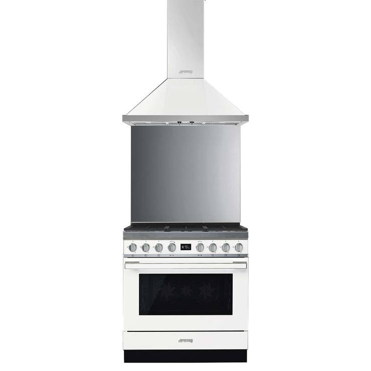Smeg, Bundle Campana 90cm + estufa 90cm blanco | Costco México