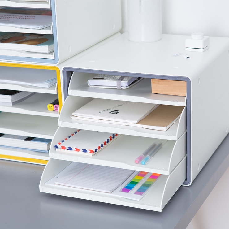 SYSMAX, Archivero para Escritorio con 4 Cajones Abiertos, Gris | Costco ...